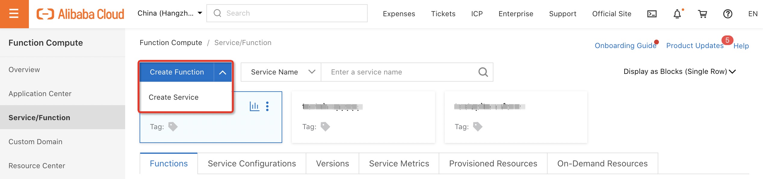 Use Function Compute As The Backend Service Of An Api Operation 2171
